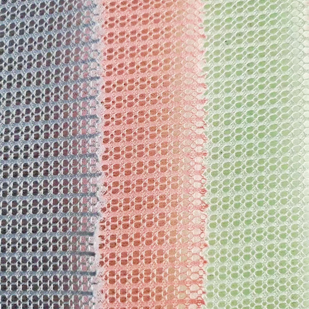 Thickened Imitation Tencel Sandwich Mesh Fabric Polyester Mesh Fabric ...