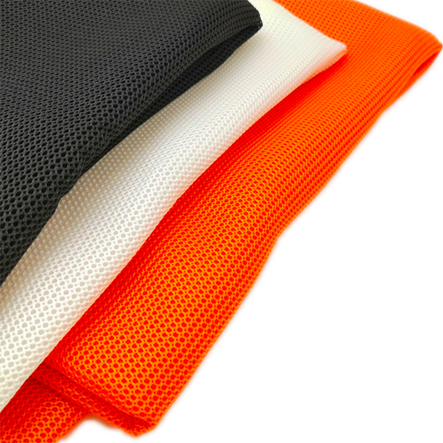 Sandwich Mesh Fabric for Sports Shoes Polyester Mesh Fabric Transparent ...
