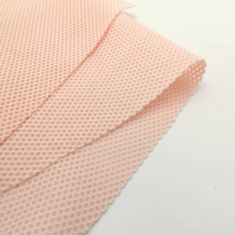 Double - Sided Hexagonal Rhomboid Polyester Mesh Fabric from China ...